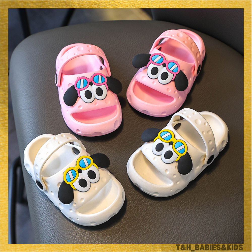 TH Baby Korean Cute Comfortable Soft Sole Rubber Slippers For Kids Girl ...