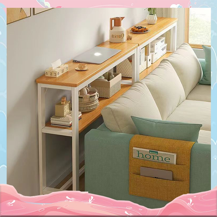 Simplicity Sofa side table storage rack bed back storage rack narrow ...