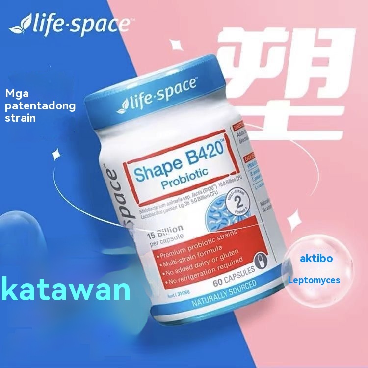 Life-Space Shape B420 Probiotic 60 Capsules-Ali Health | Shopee Philippines