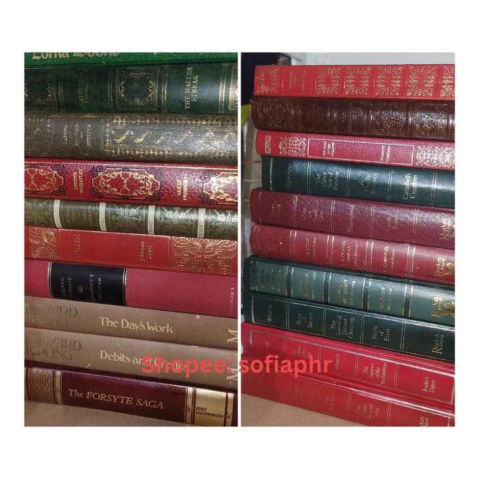 Classic Literature Collection – Leatherbound & Hardbound Books | Shopee ...
