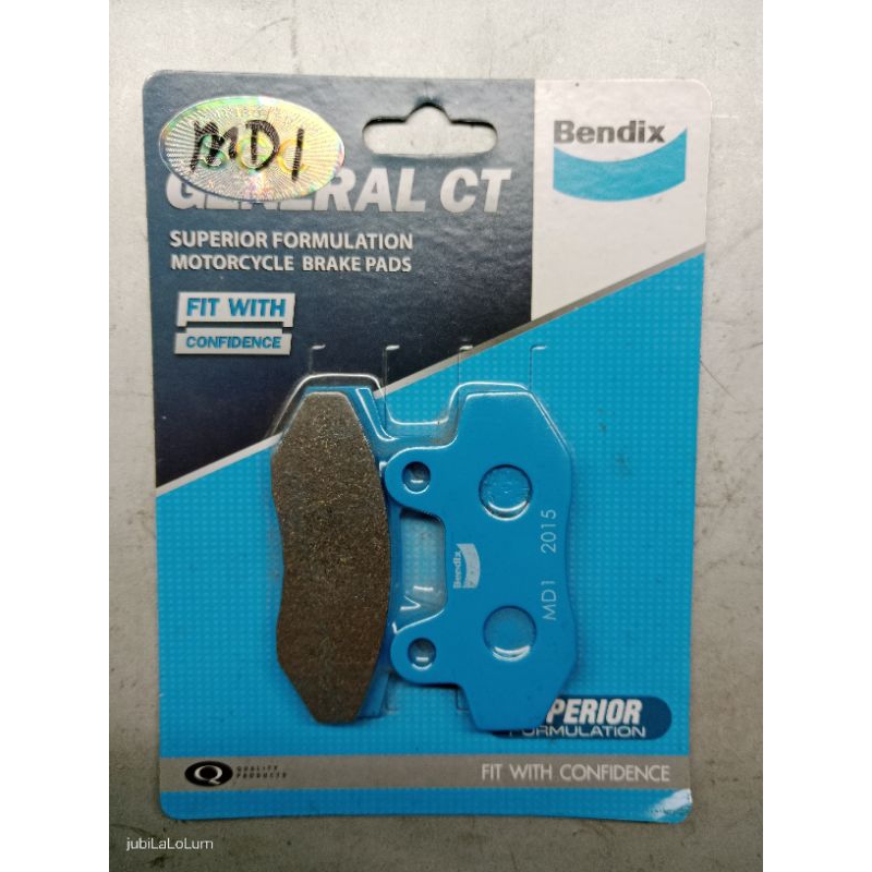 Bendix Brake Pads MD1 Wave110 XRM110 old China | Shopee Philippines