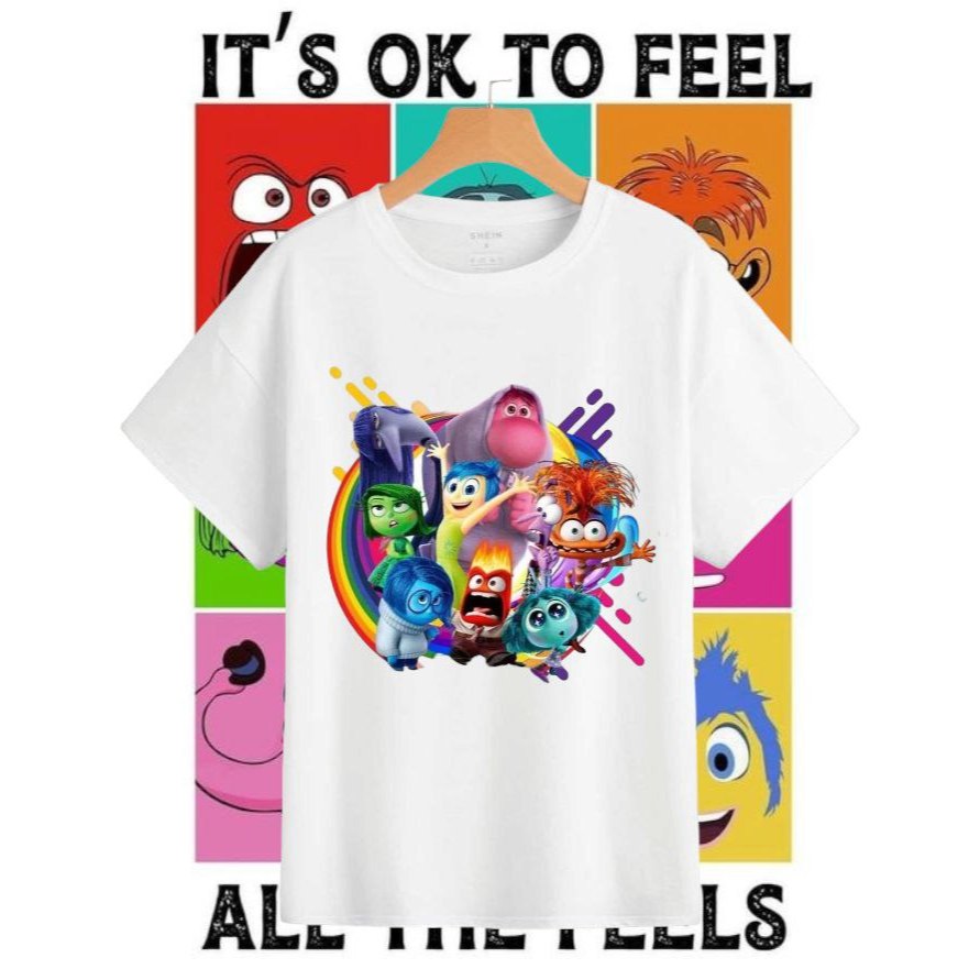 Inside Out Shirts for Kids and Adults (Sublimation Print) | Shopee ...