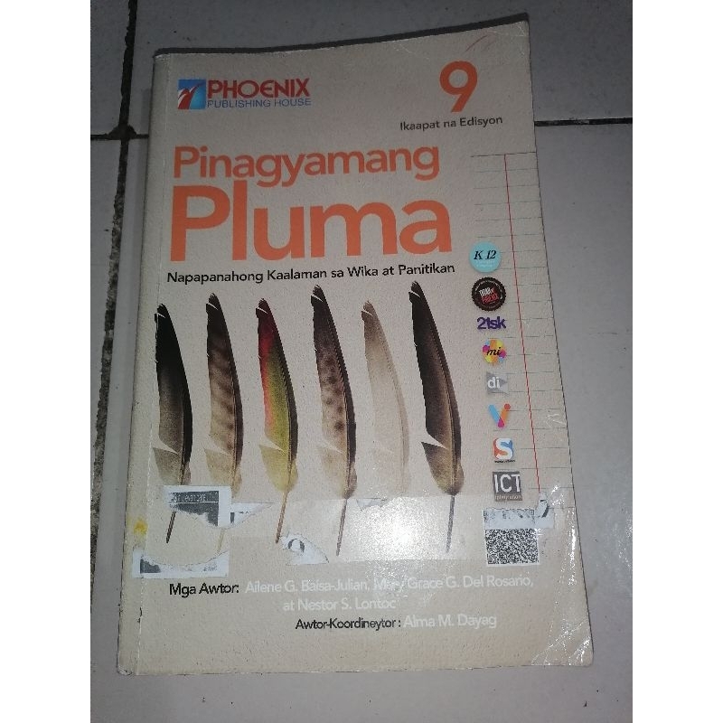 Pinagyamang Pluma 4th Edition by Ailene G. Baisa-Juilian | Shopee Philippines