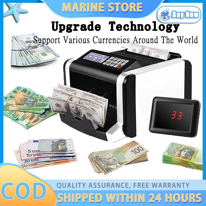 Banknote Detector With Infrared With UV MG Banknote Counter Small ...