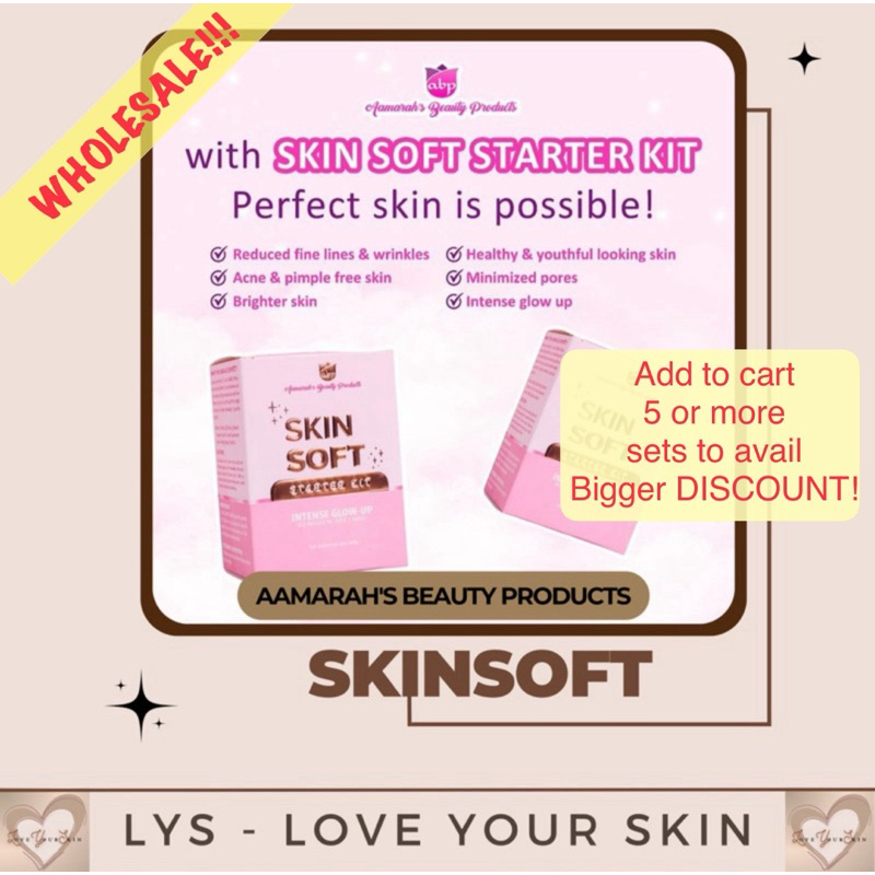 SKINSOFT STARTER KIT BUNDLE!! | Shopee Philippines