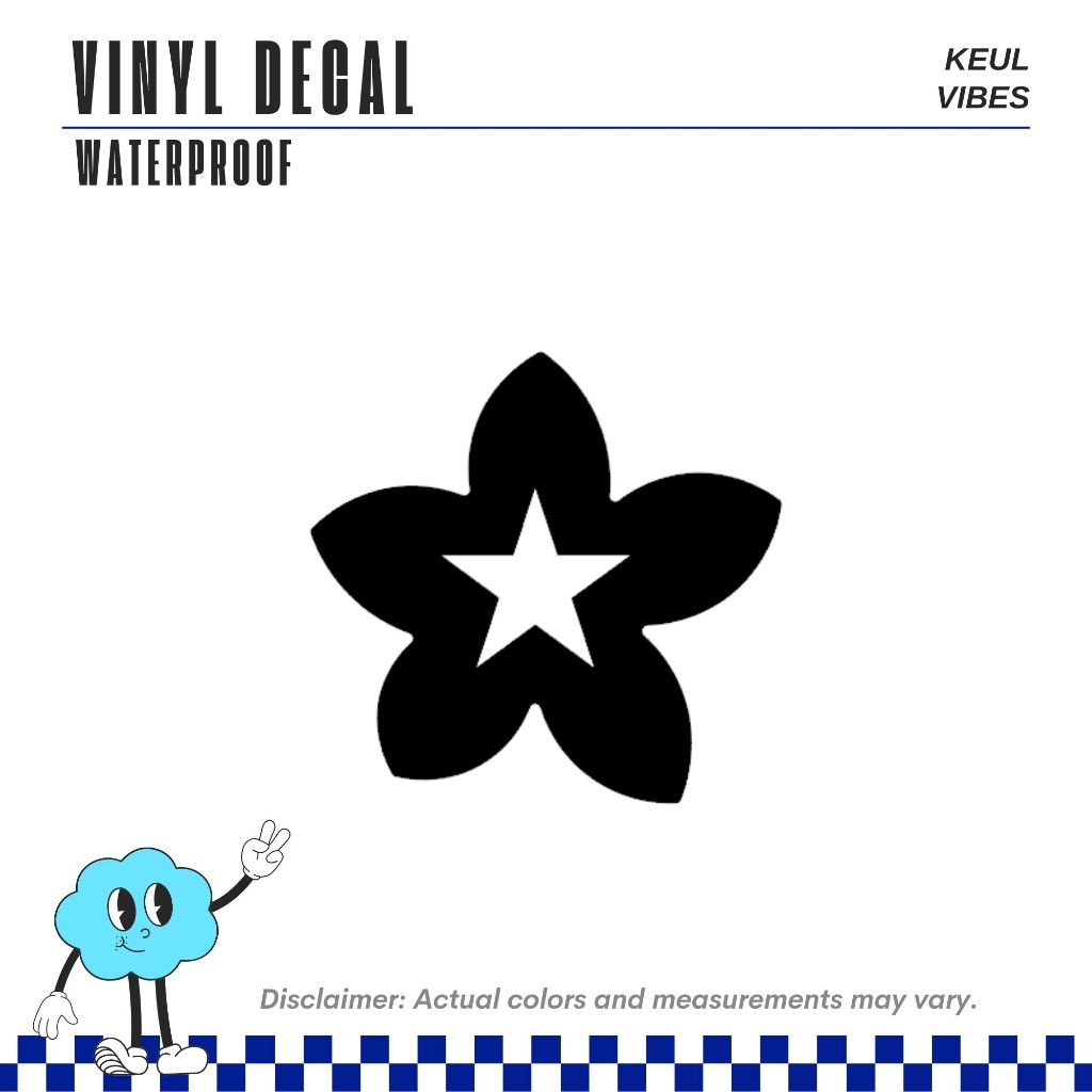 BINI Flower Logo Bloom vinyl decals PPOP laptop tumbler waterproof ...