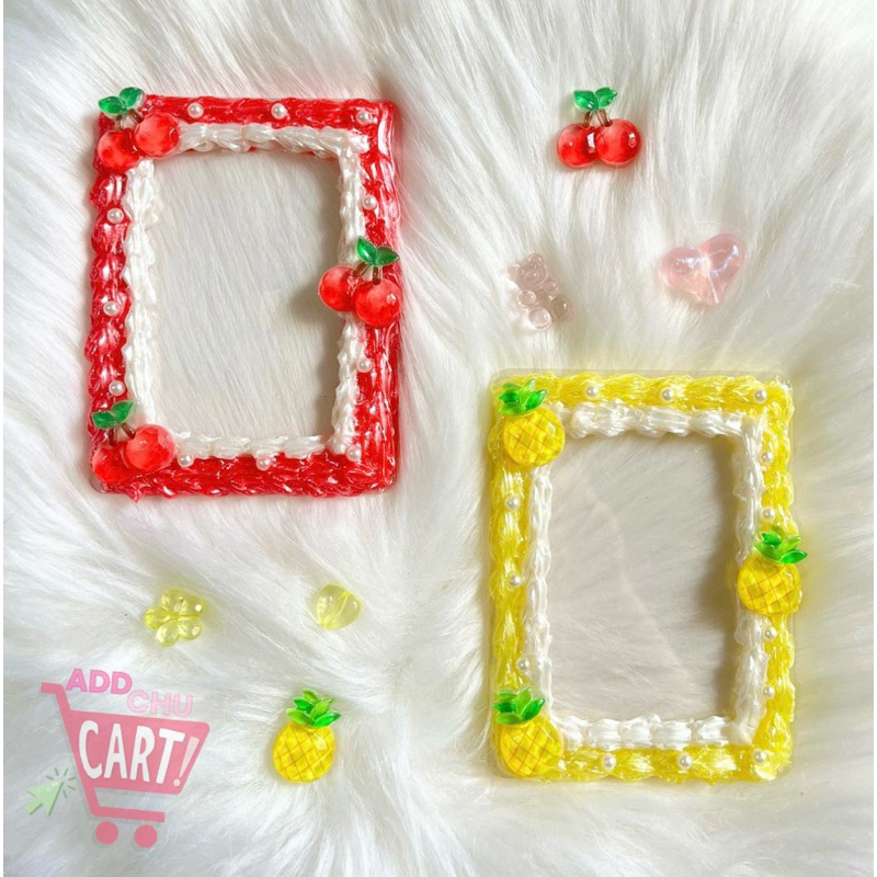 Decoden Toploader Fruit Series Collection For KPOP Photocards | Shopee ...