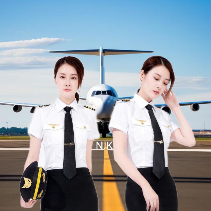 Pilot Girl Career Costume for Adult (Freesize) | Shopee Philippines