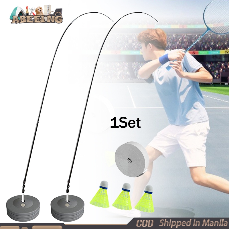 Badminton Training Device Set Badminton Rebound Device Single Player ...
