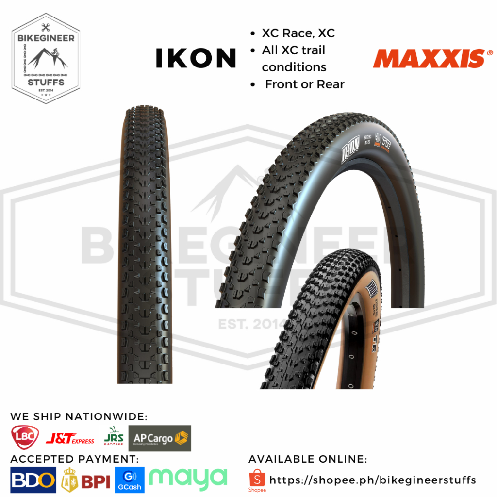 Maxxis Ikon Tires/Price is per piece | Shopee Philippines
