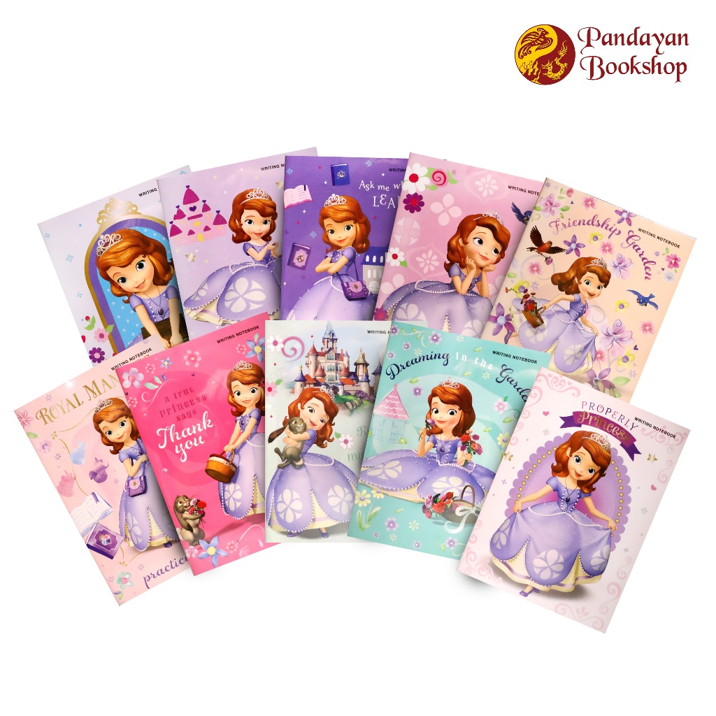 Orions Sofia The First Writing Notebook with Cover F100406218 80 Leaves ...