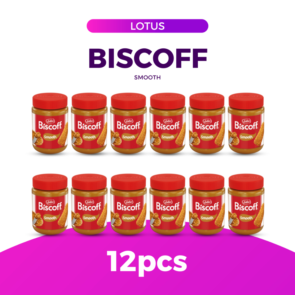 LOTUS BISCOFF SMOOTH | 400GRAMS | PER CASE | Shopee Philippines