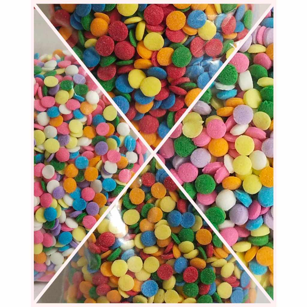 Edible Sprinkles Confetti & Sequins 1 kilo | Shopee Philippines