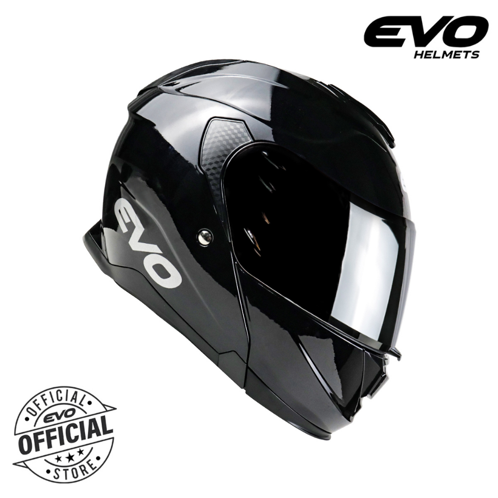 EVO Vxr-5000 Plain Modular Dual Visor Helmet Motorcycle with Free Clear Lens | Shopee Philippines