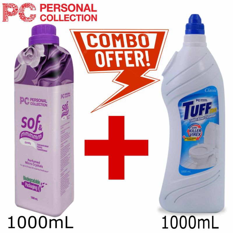 FABRIC CONDITIONER AND TUFF TBC 1000ml COMBO SET | Shopee Philippines