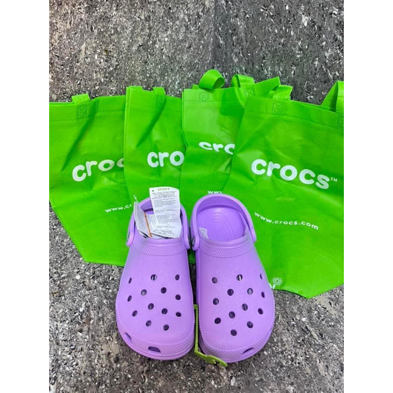 Crocs Mall pullout with Ecobag | Shopee Philippines