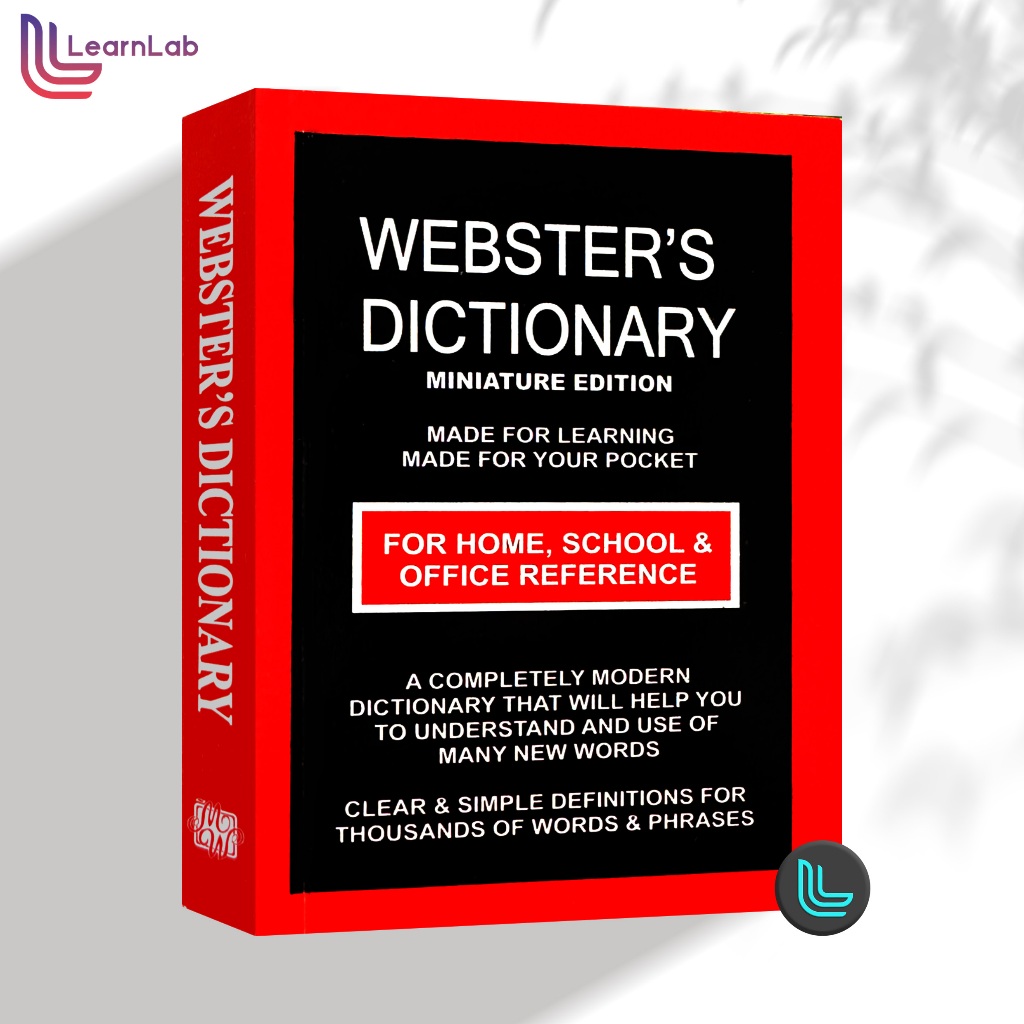 WEBSTER'S Pocket Dictionary Collection for English, Filipino, Tagalog ...