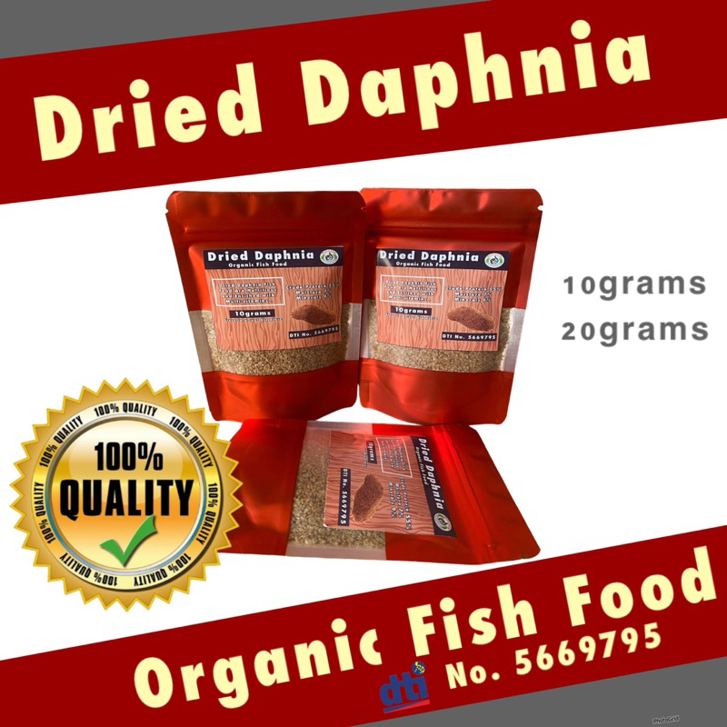 DRlED Daphia 10g-20g | Shopee Philippines