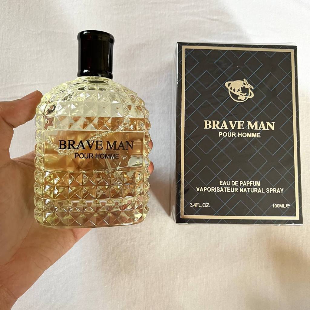 Original 100ML Brave man Perfume for Men | Shopee Philippines