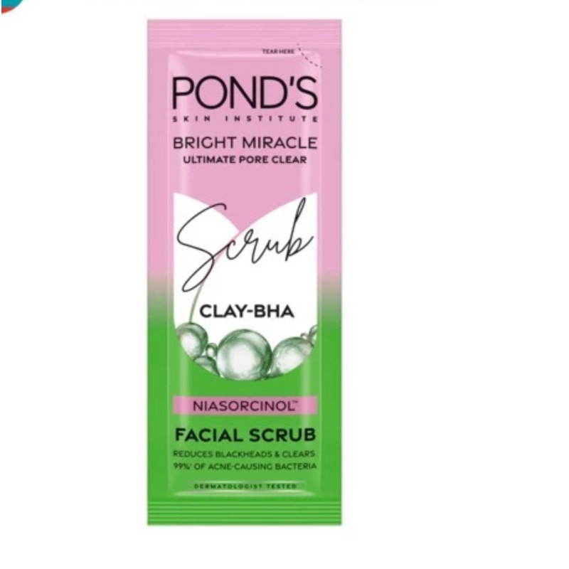 Pond's Ultimate Pore Clay-BHA Facial Scrub 10g | Shopee Philippines
