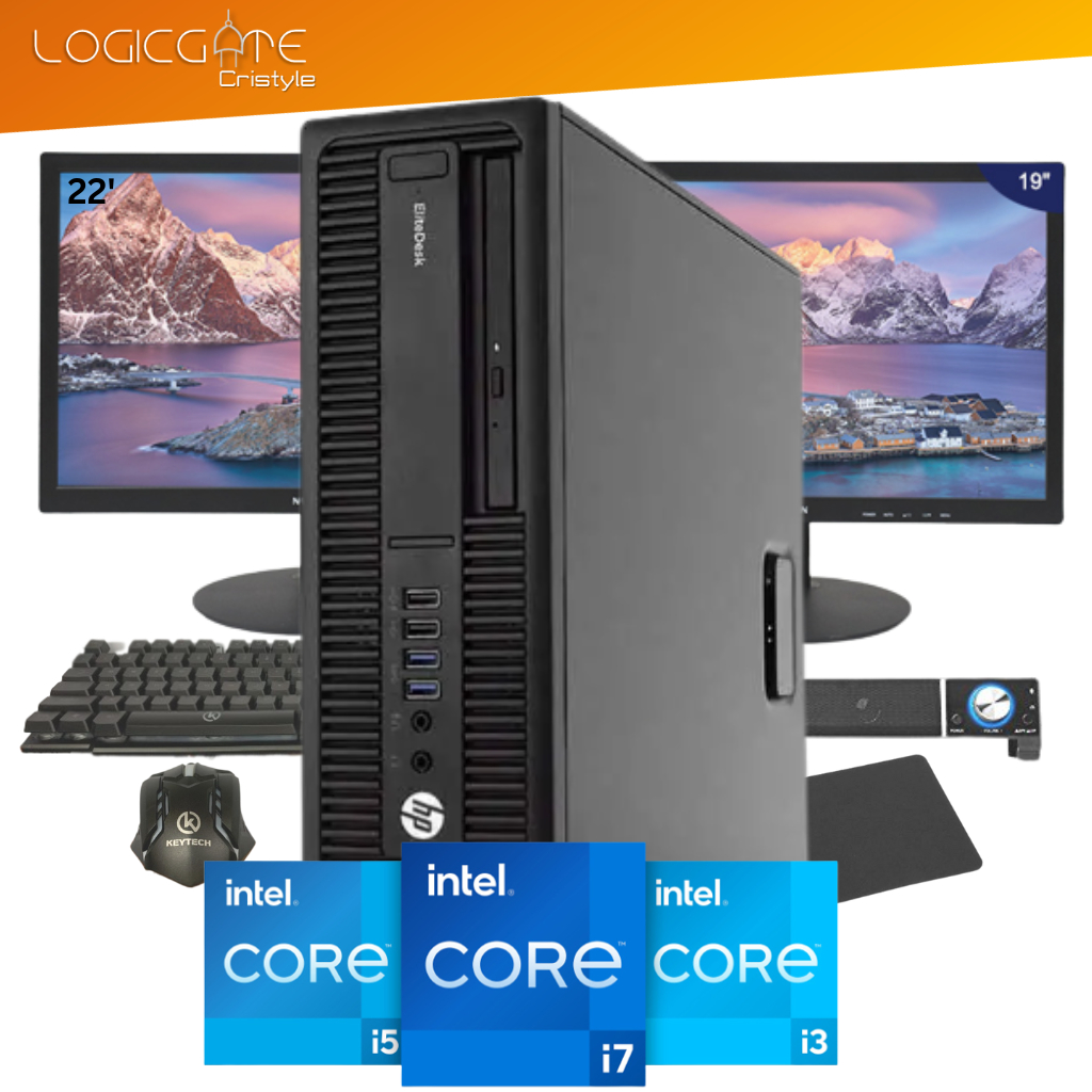 HP ELITEDESK 705 G1 AMD A8 PRO-7600B Quadcore 4GB 500GB 19 Inch ...