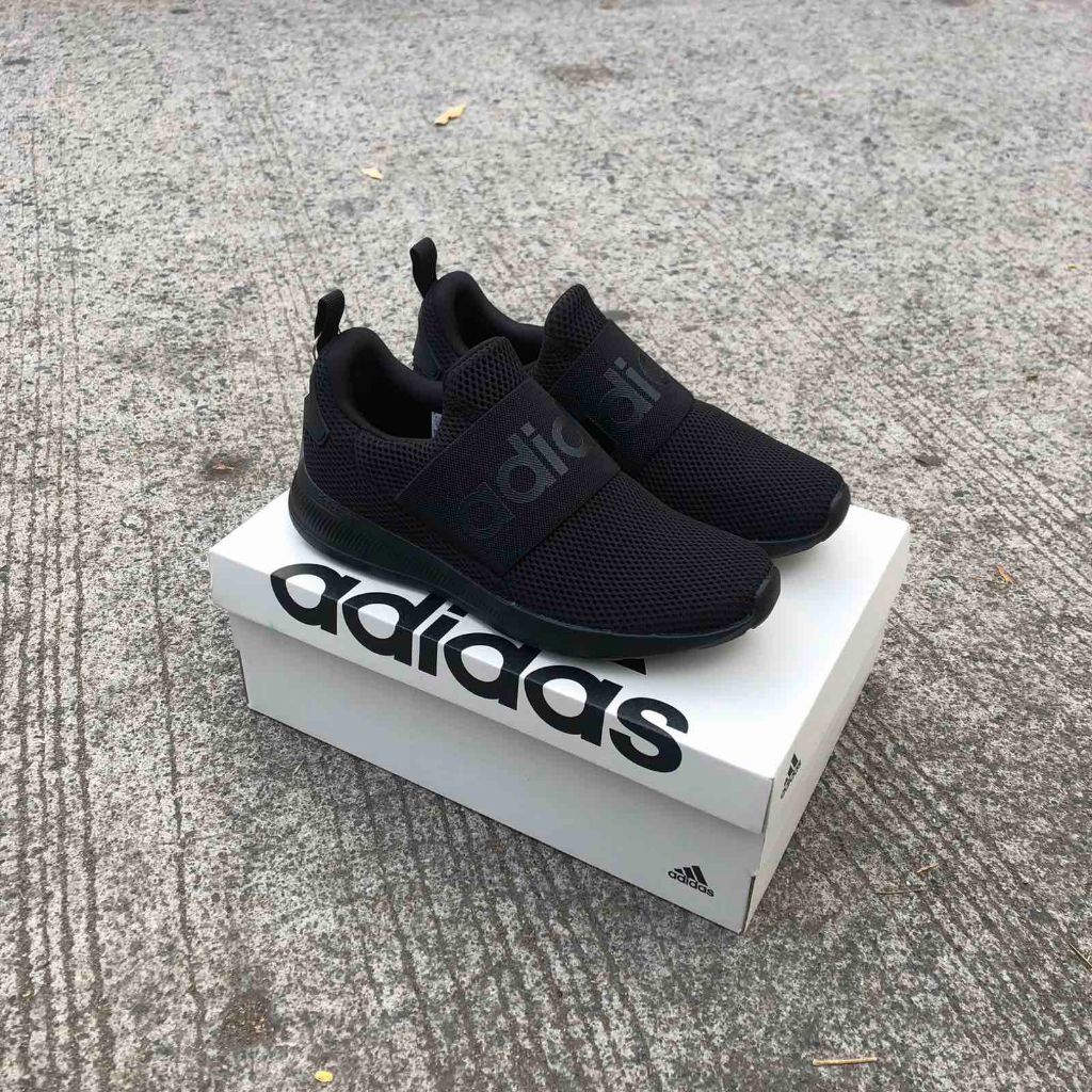 ORIGINAL ADI LITE RACER ADAPT 4.0 BLACK MEN SNEAKERS | H04296 | Shopee ...