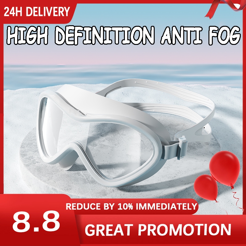 Swimming Goggles HD Waterproof Diving Gagles For Swimming Kids Snorkel ...