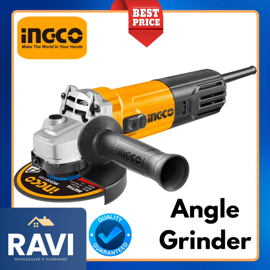 Ingco Angle Grinder AG70012 220-240v | Shopee Philippines