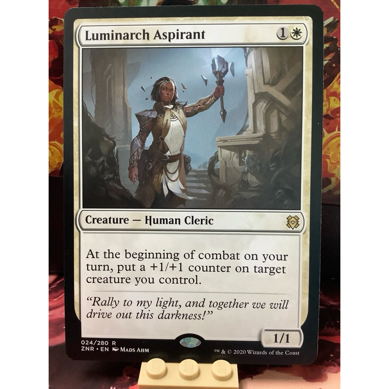 MAGIC: The Gathering - Luminarch Aspirant (Zendikar Rising) | Shopee ...