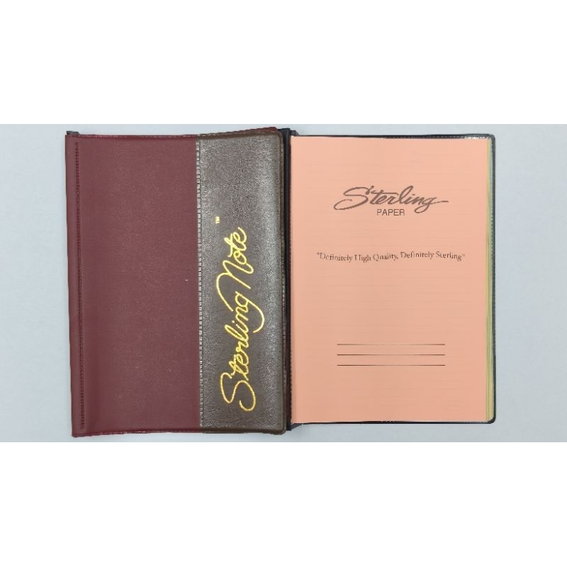 Sterling Luxe Leather Clip Binder 9 Divisions | Shopee Philippines