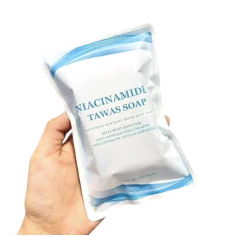 NIACINAMIDE TAWAS SOAP Cleanses Skin Body Deodorant Skin Lightening ...