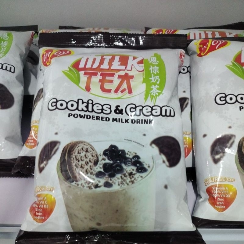 inJoy Cookies and Cream Milk Tea 500g | Shopee Philippines