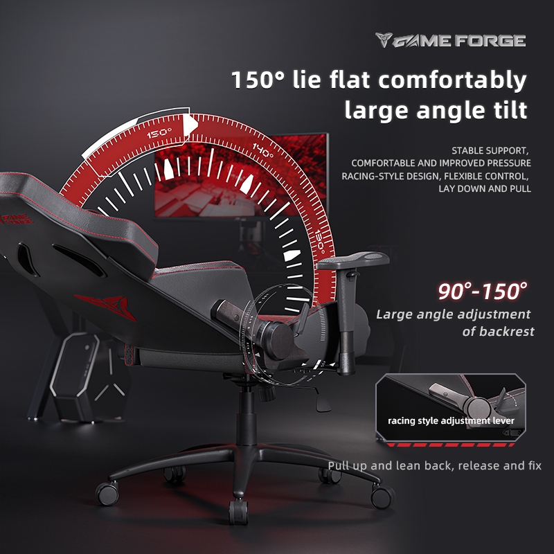 GAMEFORGE Gaming Chair Light & Shadow Series Ergonomic chair Office ...