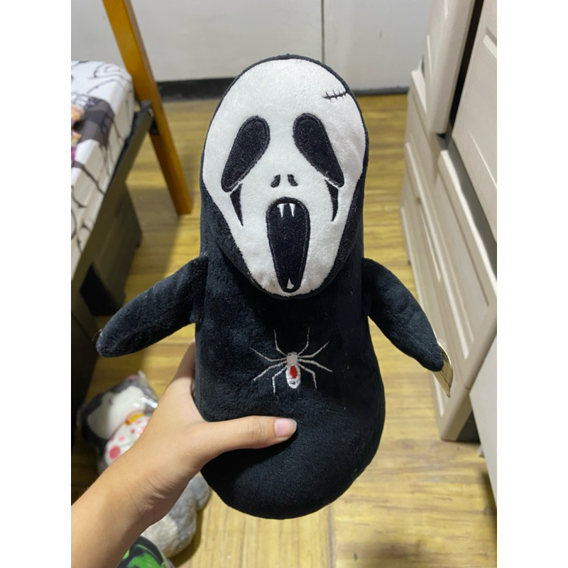 Scream scary horror stuffed toy plush x spiderman | Shopee Philippines