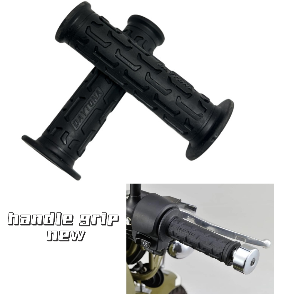 Motorcycle Daytona handle grip Universal New Design | Shopee Philippines