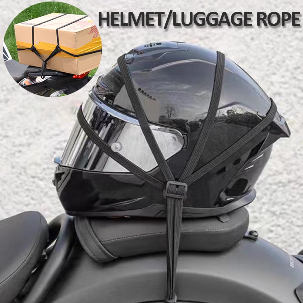 Motorcycle Luggage Rope 60cm Helmet Rope Telescopic Elastic Rope Cargo ...