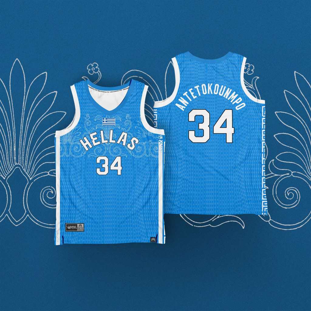 OLYMPIC TEAM HELLAS "GIANNIS ANTETOKOUNMPO" JERSEY | Shopee Philippines