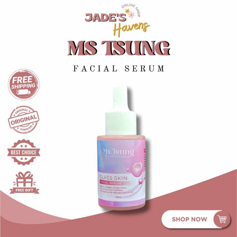Ms Tsung Essentials Glass Skin Serum 30ml Anti Aging Brightening ...