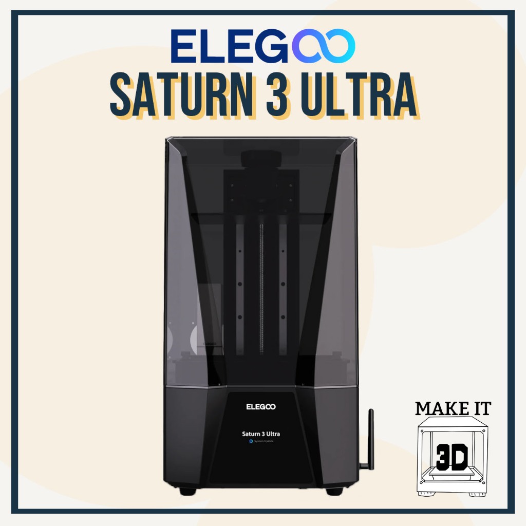 Elegoo Saturn 3 Ultra 12k - Large Format Fast mSLA Resin 3D Printer | Shopee Philippines