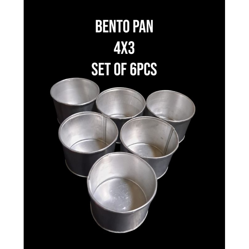 JBT BENTO PAN 4x3 PACK OF 6pcs | Shopee Philippines