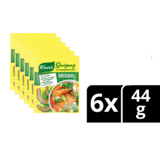 [BUNDLE OF 6] Knorr Sinigang sa Sampalok Mix Original 44g | Shopee ...