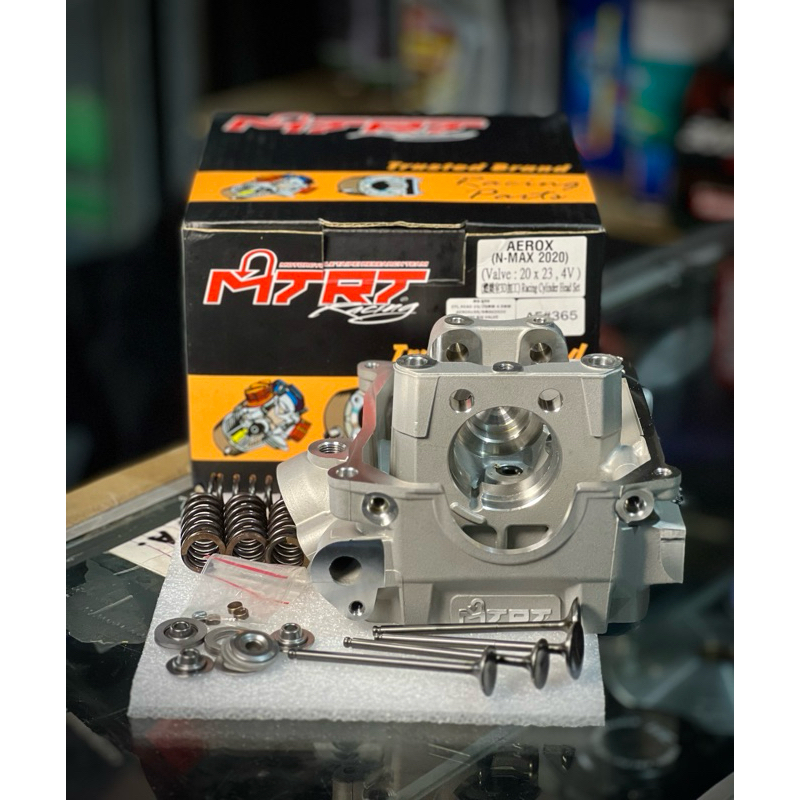 MTRT cylinder head 20/23 valves complete internals for nmaxv2/aeroxv1 ...