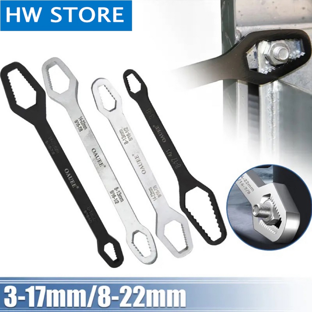 Multifunctional Torx Wrench Adjustable Self-Tightening Universal Double-Head Multi-Purpose ...