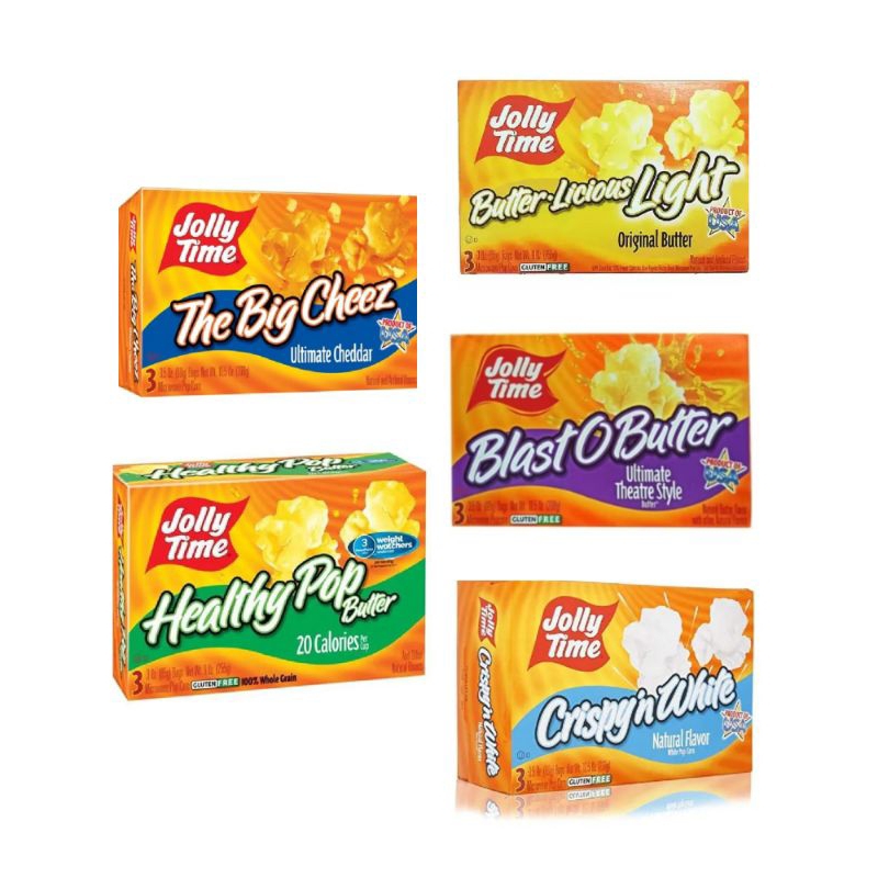 Jolly Time Microwave Popcorn 3pcs x 85g 255g | Shopee Philippines