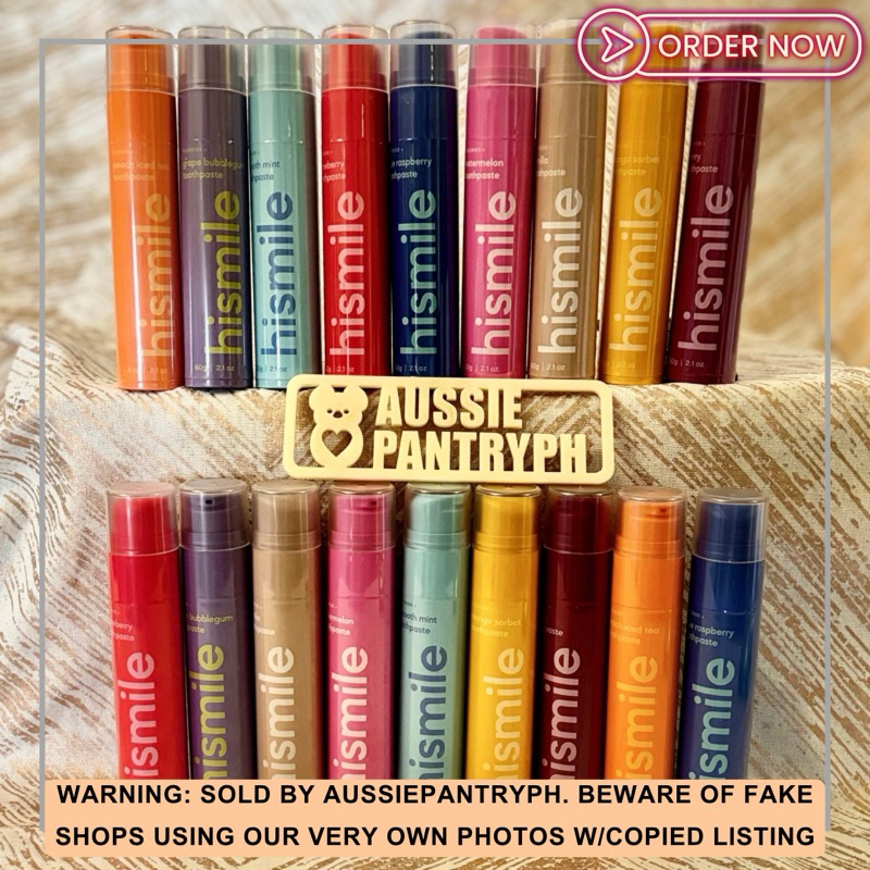 ON HAND 🇦🇺 AUTHENTIC HI HISMILE FLAVORED FLOURIDE TOOTHPASTE HI SMILE ...