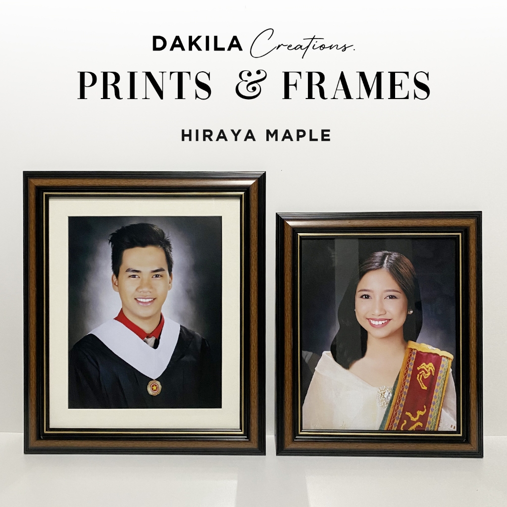 ELEGANT GLASS FRAME FOR 8R PHOTO WITH MATTING FOR GRADUATION TOGA ...