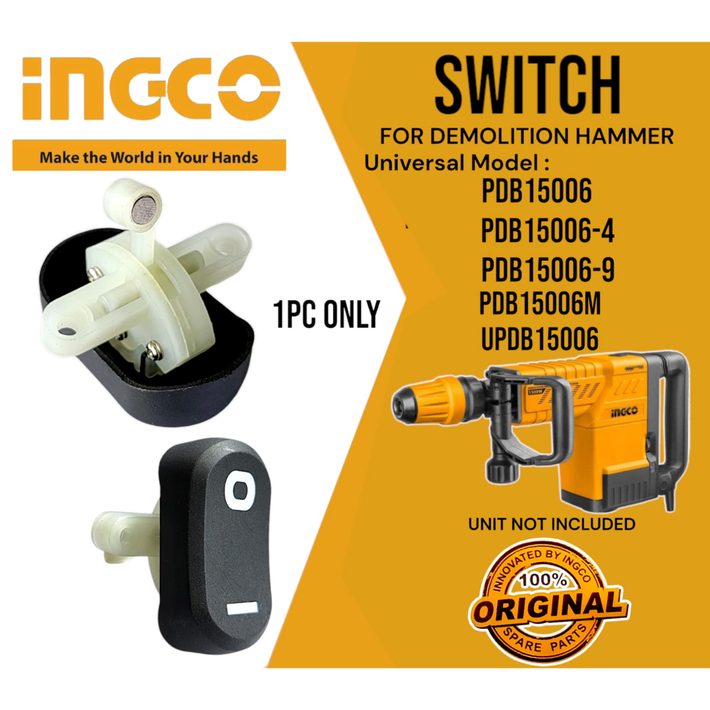 INGCO Switch for PDB15006 and Universal Model Demolition Hammer ...