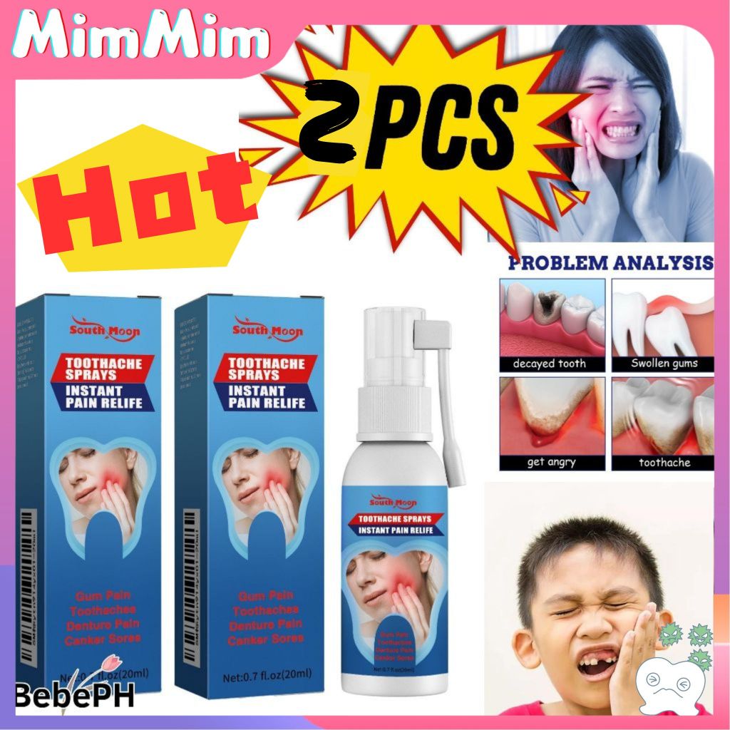 Toothache Spray Instant Pain Relief Spray 100% Effective Oral Spray For ...