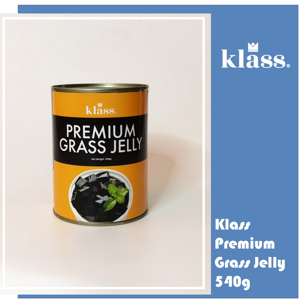 Klass Premium Grass Jelly 540g (Black Gulaman) | Shopee Philippines