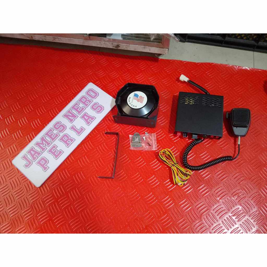 Code 3 Siren with Mic and Speaker Wang Wang | Shopee Philippines